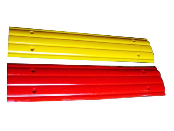 Resistant To Chemical PU Sheets PU Wheel Chock Blocks , Low Temperature ...